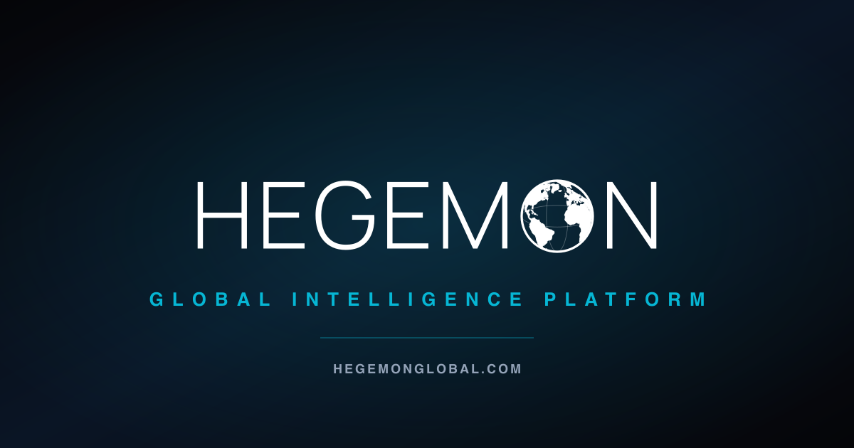 HEGEMON — Real-Time Global Geopolitical Risk & Conflict Map